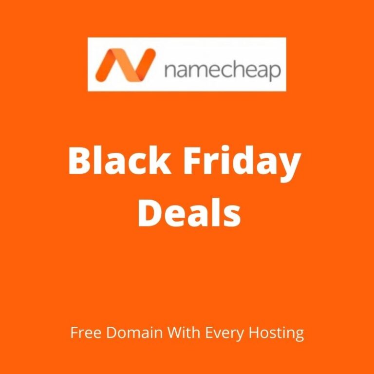 Namecheap Black Friday Deals 2023 - 99% Off Coupon & Offers