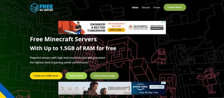 10 Best Free Minecraft Server Hosting 24/7 (Today's Best)
