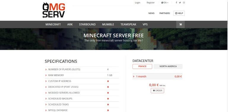 10 Best Free Minecraft Server Hosting 24/7 (Today's Best)